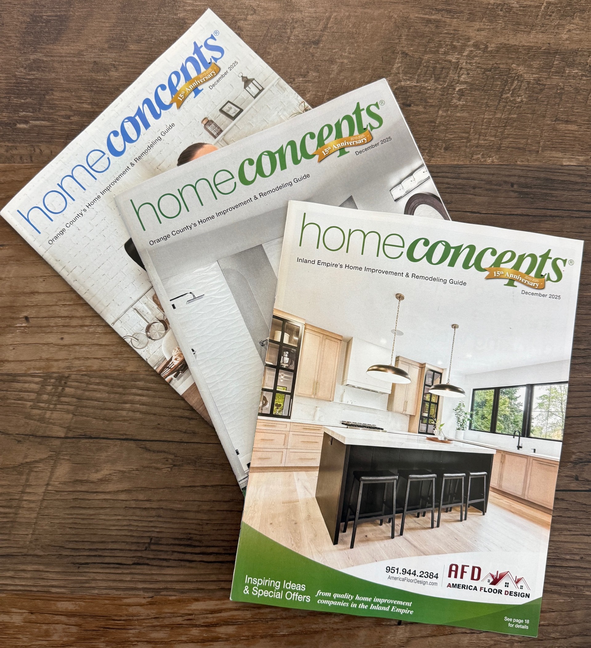 Classic Improvement Products Featured in Home Concepts Magazine!