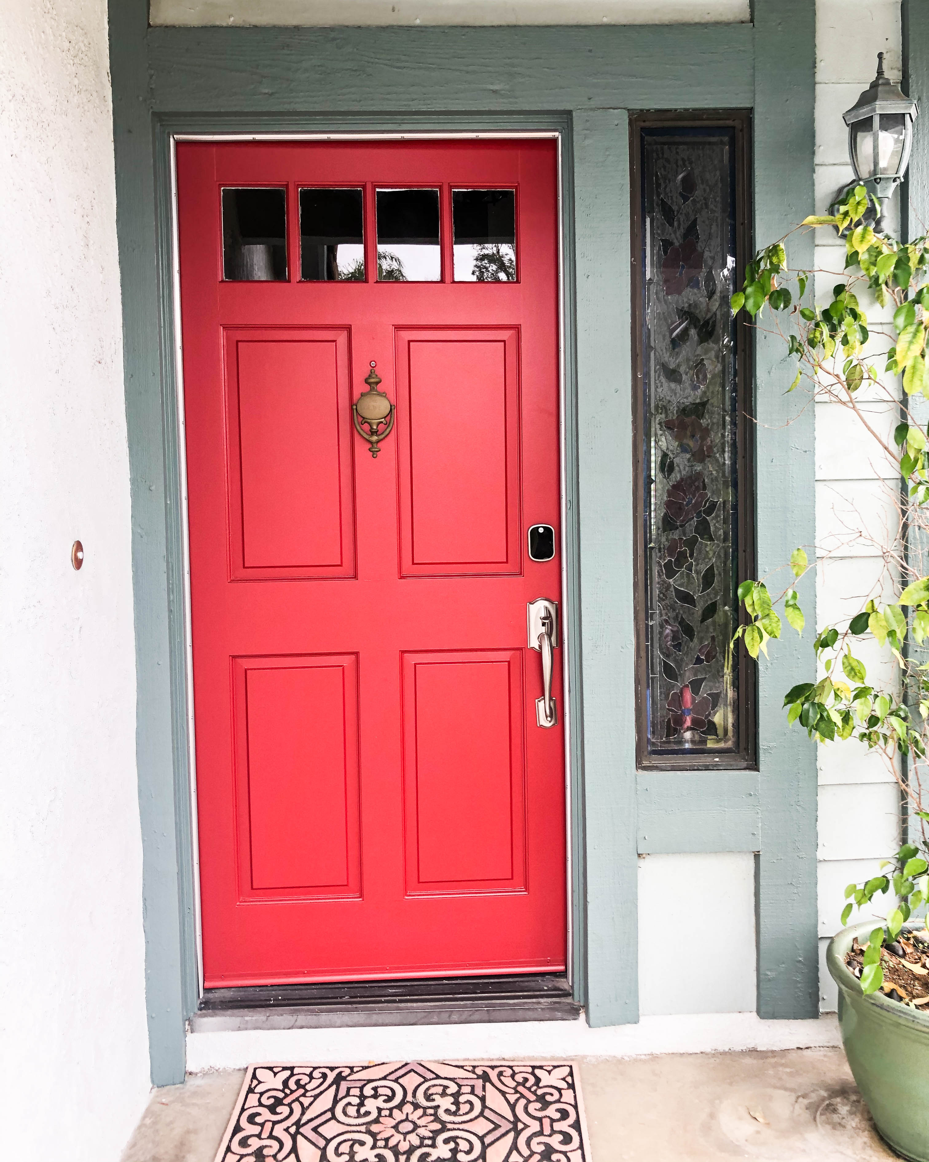 Don't Cover Your Beautiful Door with a Bulky, Traditional Screen Door