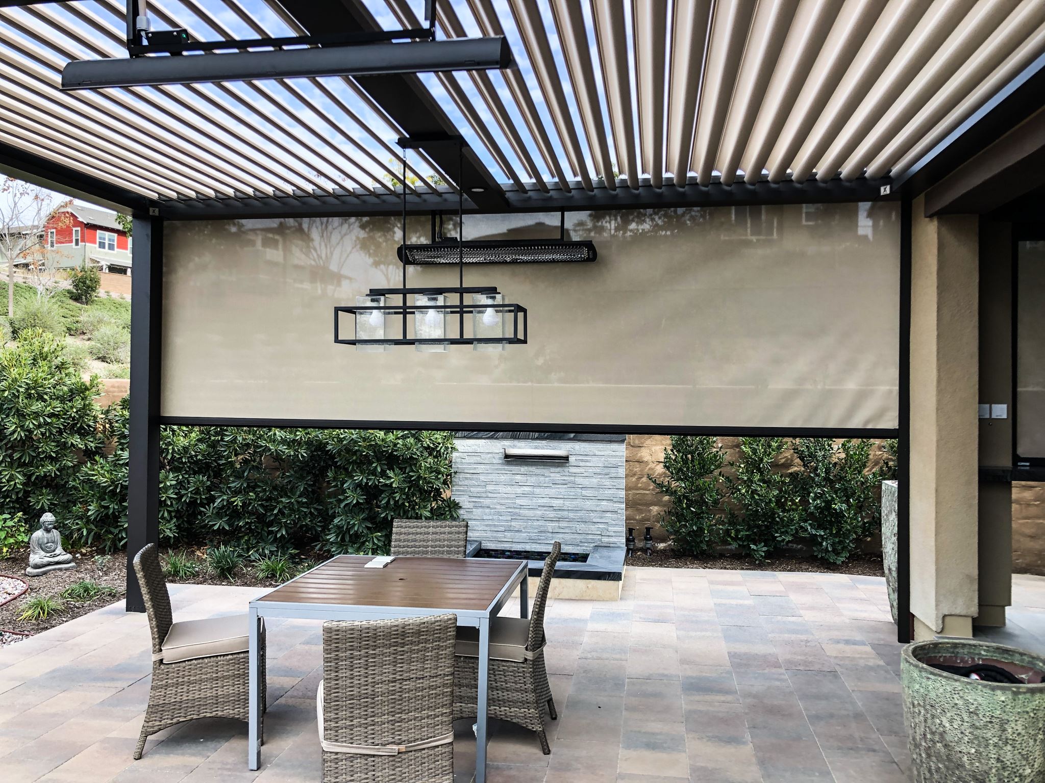 Motorized Patio Screens for Privacy in Rancho Mission Viejo, California