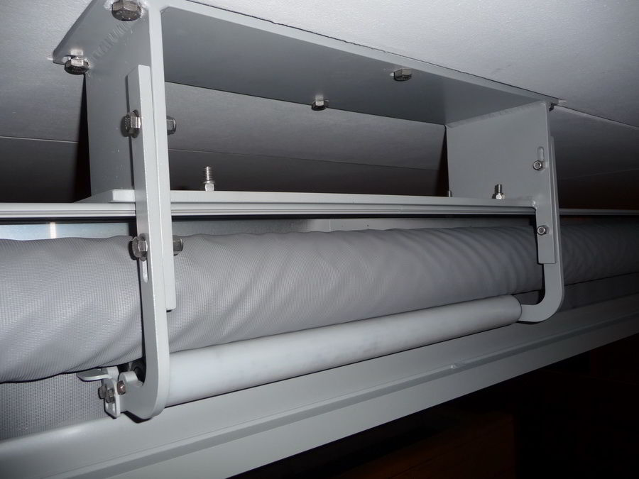 Commercial Motorized Screens LACMA | Orange County Home Improvement ...