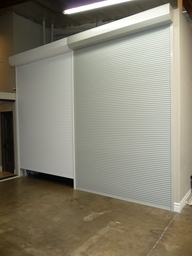 Commercial Security Roll Shutters Warehouse Facility | Orange County ...