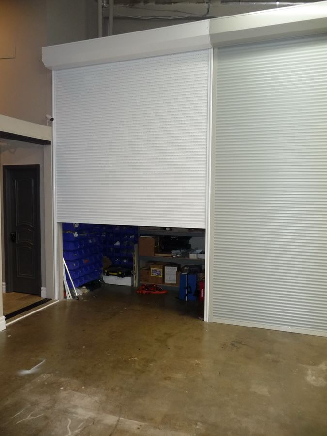 Commercial Security Roll Shutters Warehouse Facility | Orange County ...