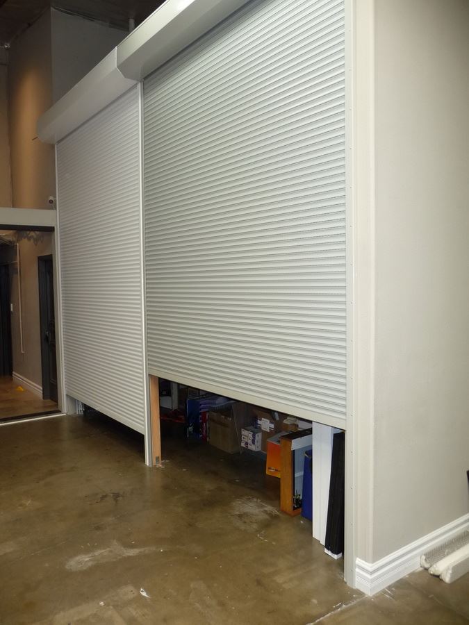 Commercial Security Roll Shutters Warehouse Facility | Orange County ...