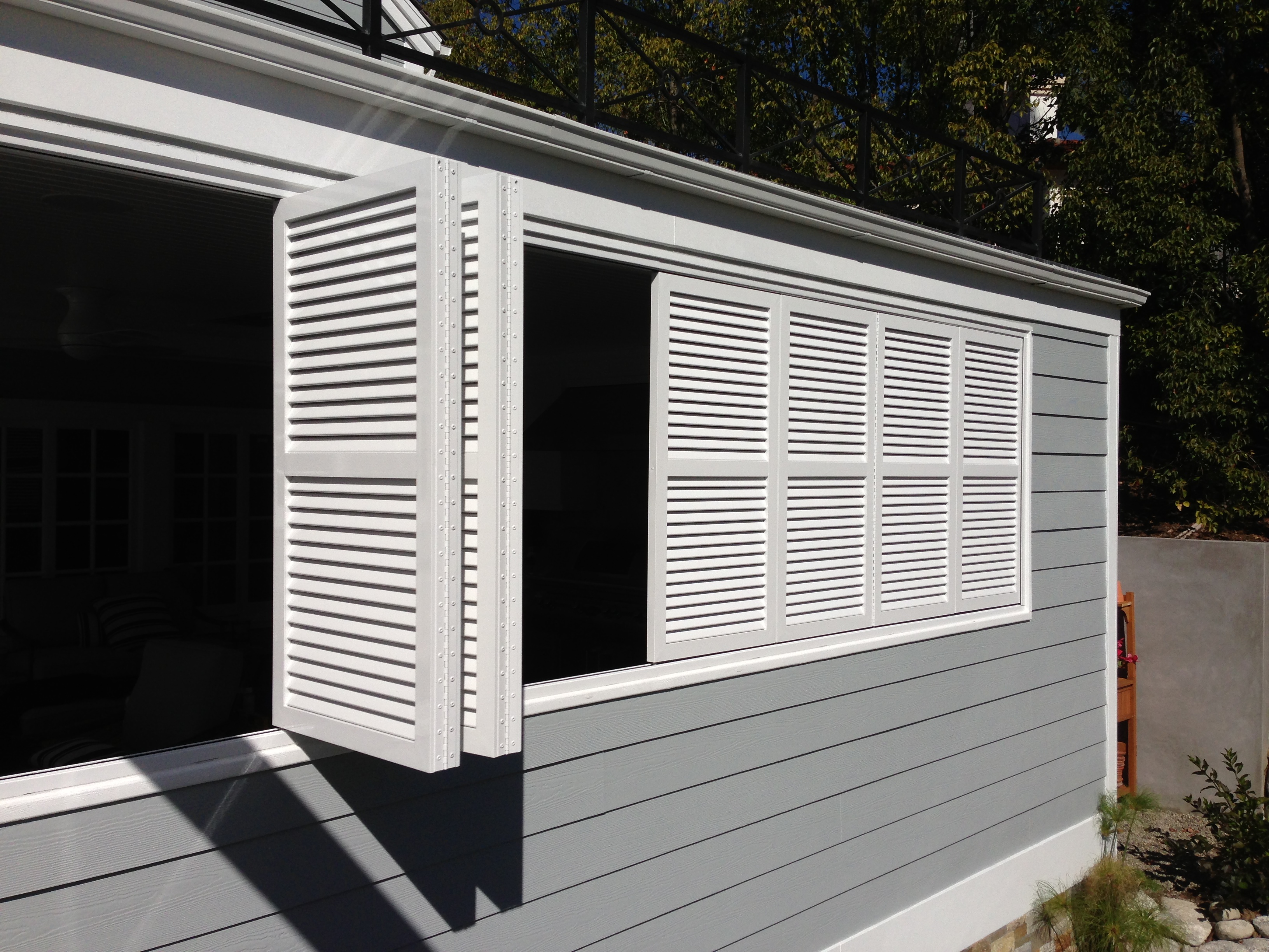 Aluminum Exterior Shutters | Orange County Home Improvement Products