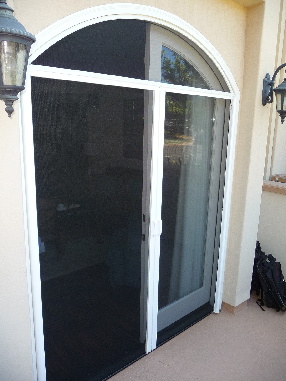 Arched Door Retractable Screen Doors | Classic Improvement Products