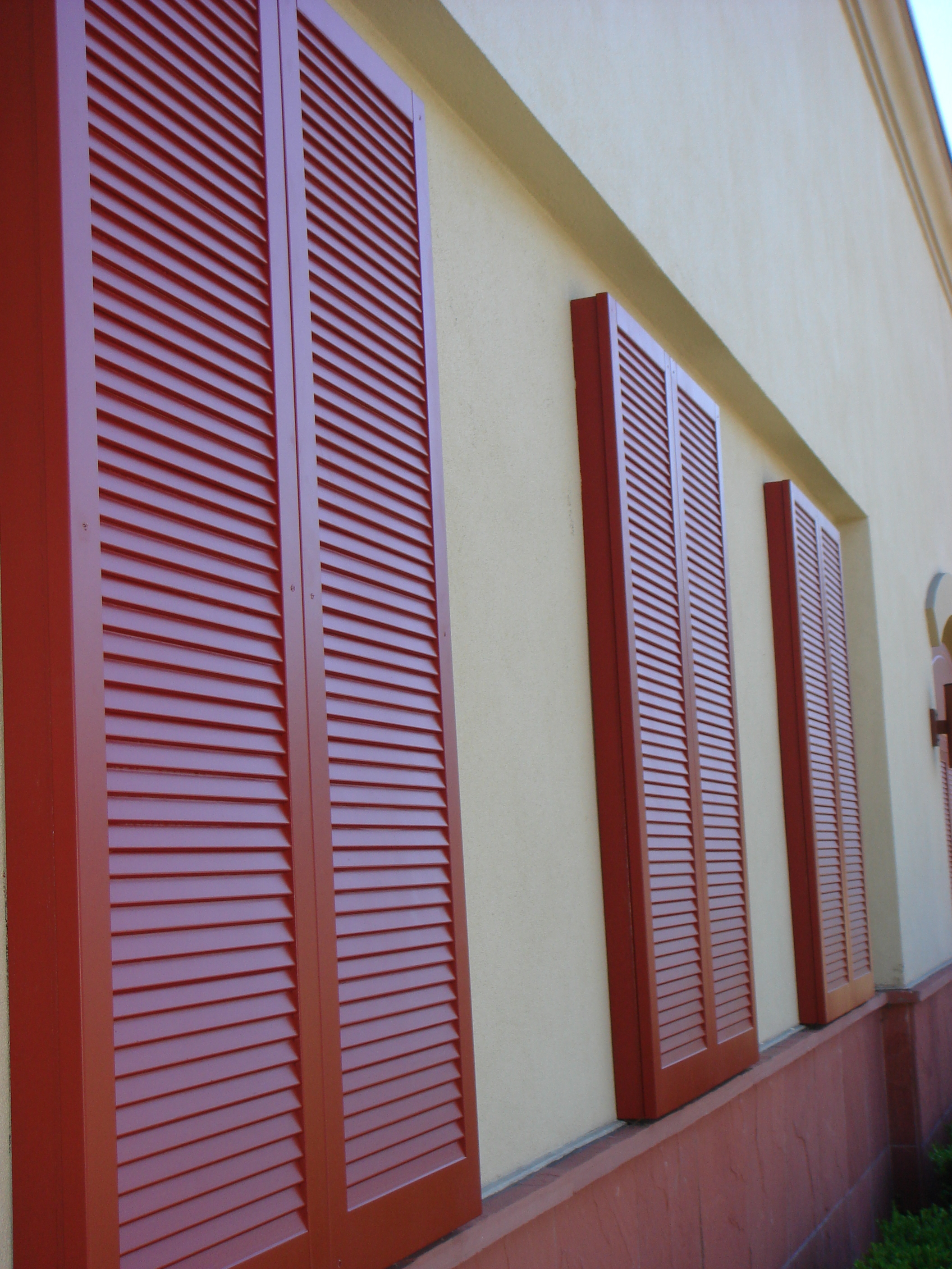 Commercial Exterior Shutters | Orange County Home Improvement Products