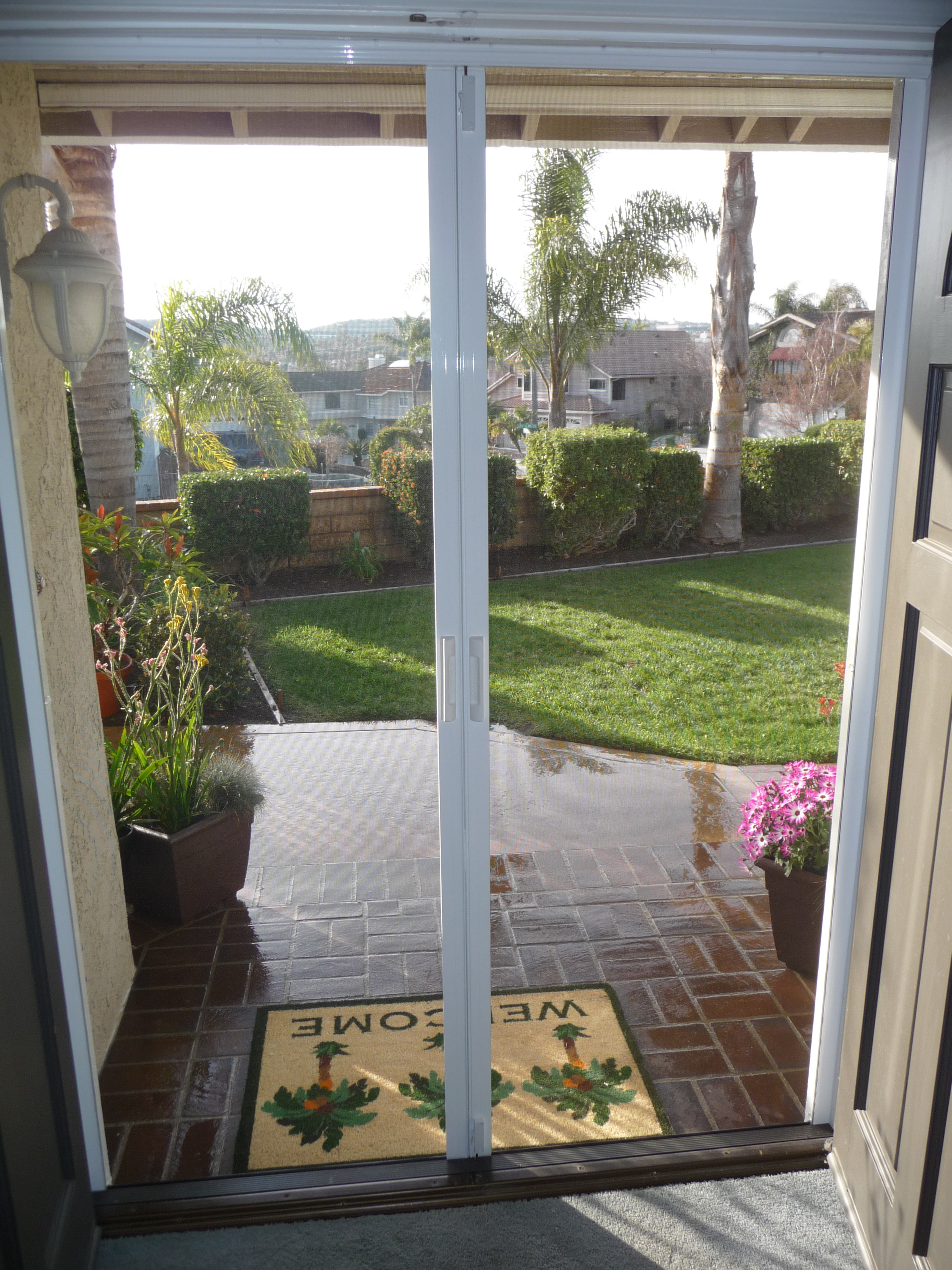 Double Door Retractable Screen Doors | Classic Improvement Products