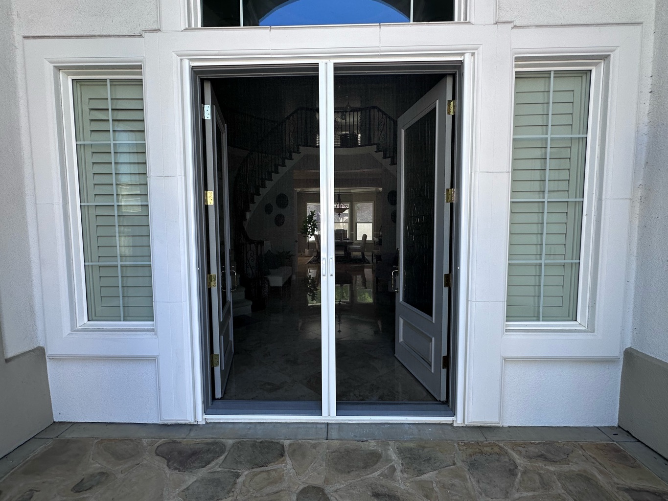 Double Door Retractable Screen Doors | Classic Improvement Products