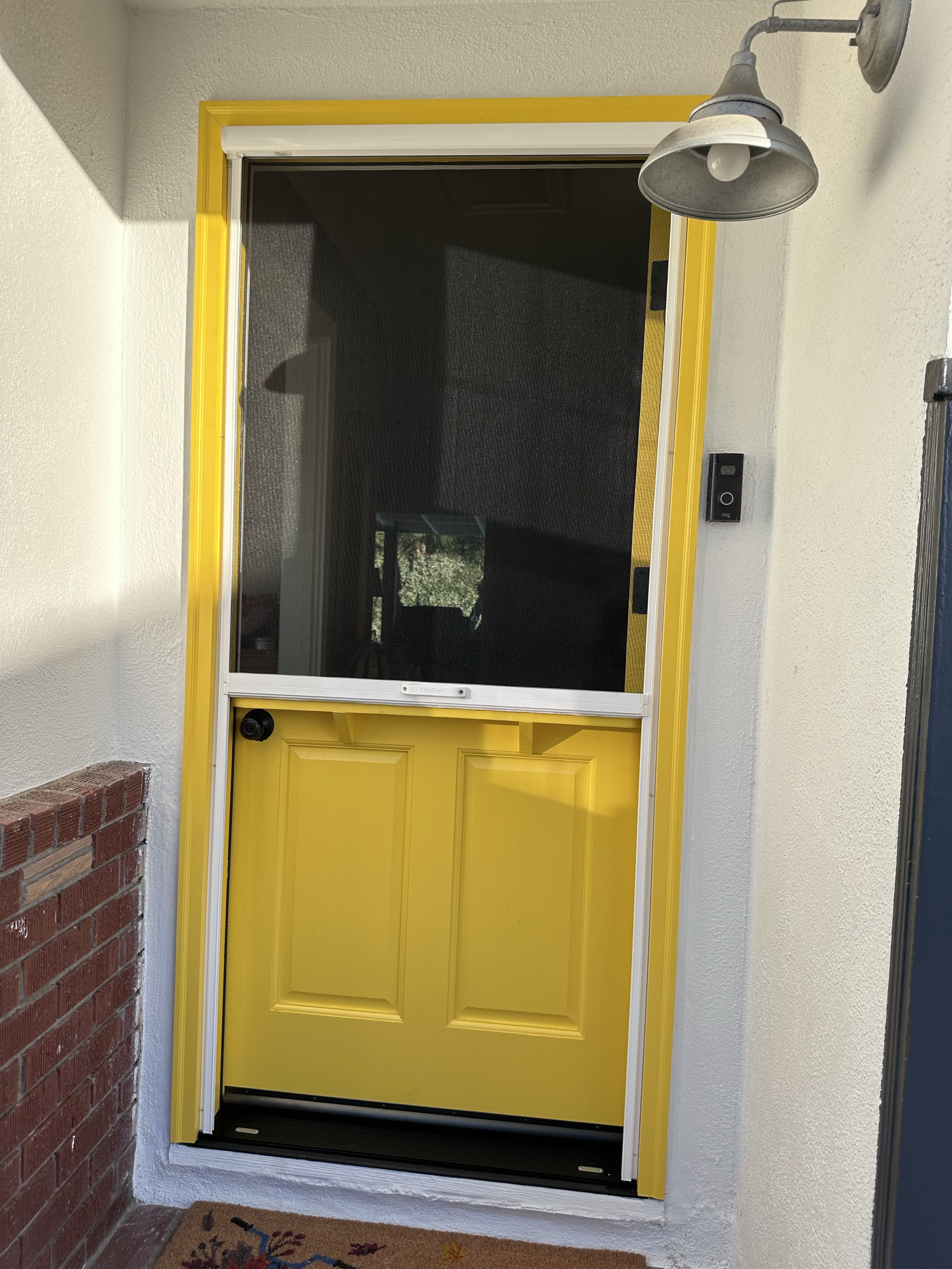 Dutch Door Retractable Screen Doors | Orange County Home Improvement ...