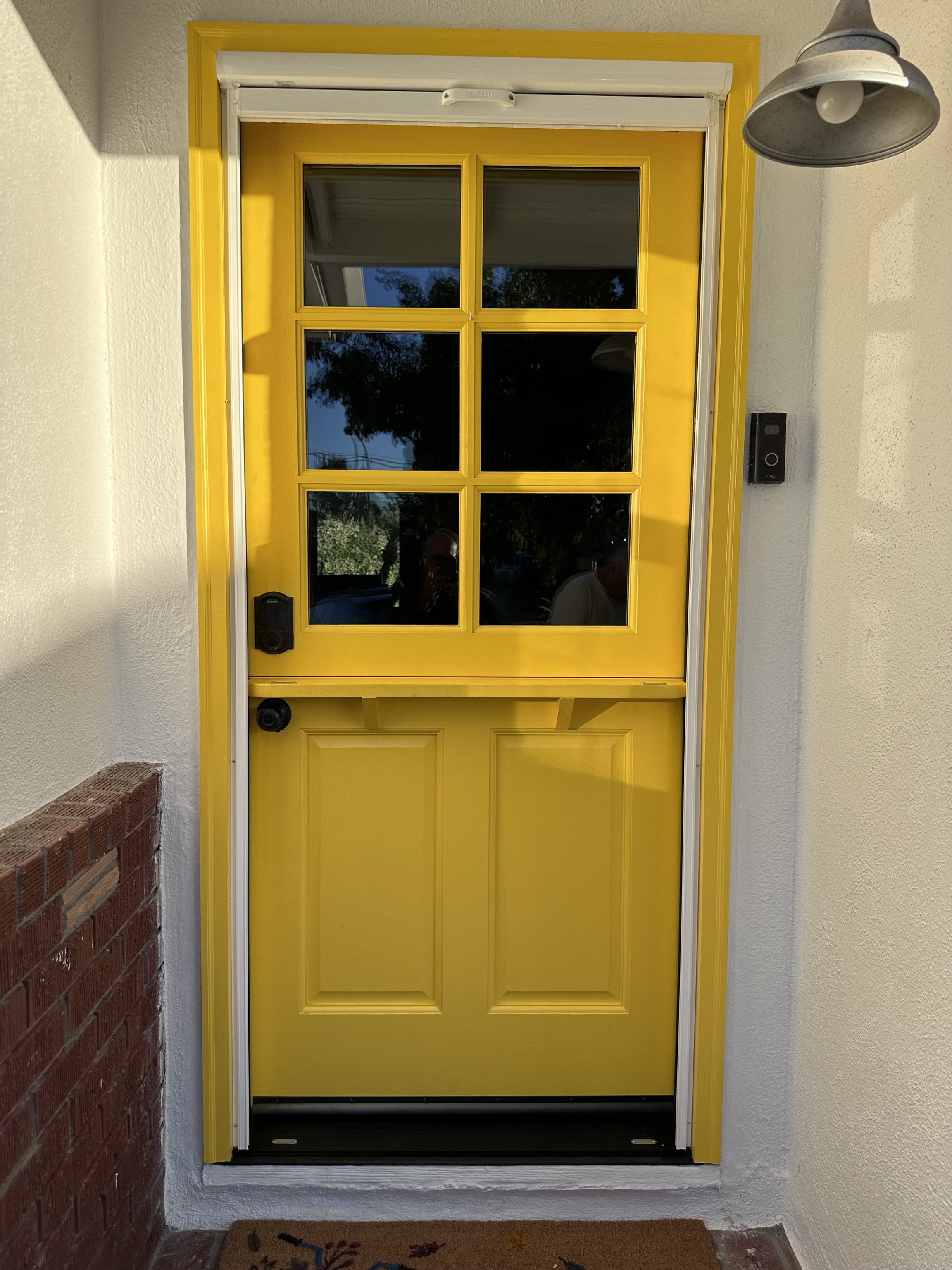 Dutch Door Retractable Screen Doors | Orange County Home Improvement ...
