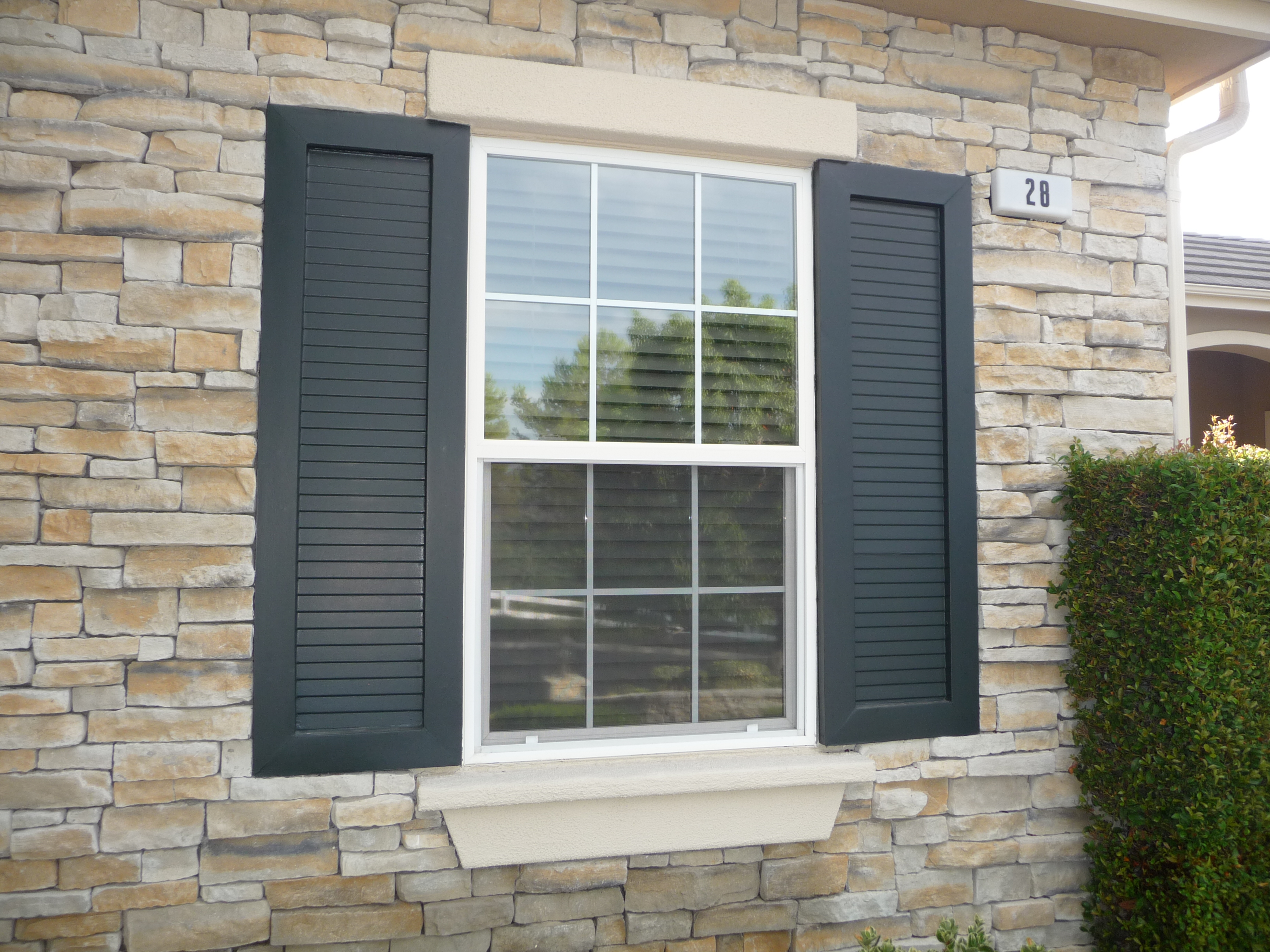 Foam Exterior Shutters | Orange County Home Improvement Products