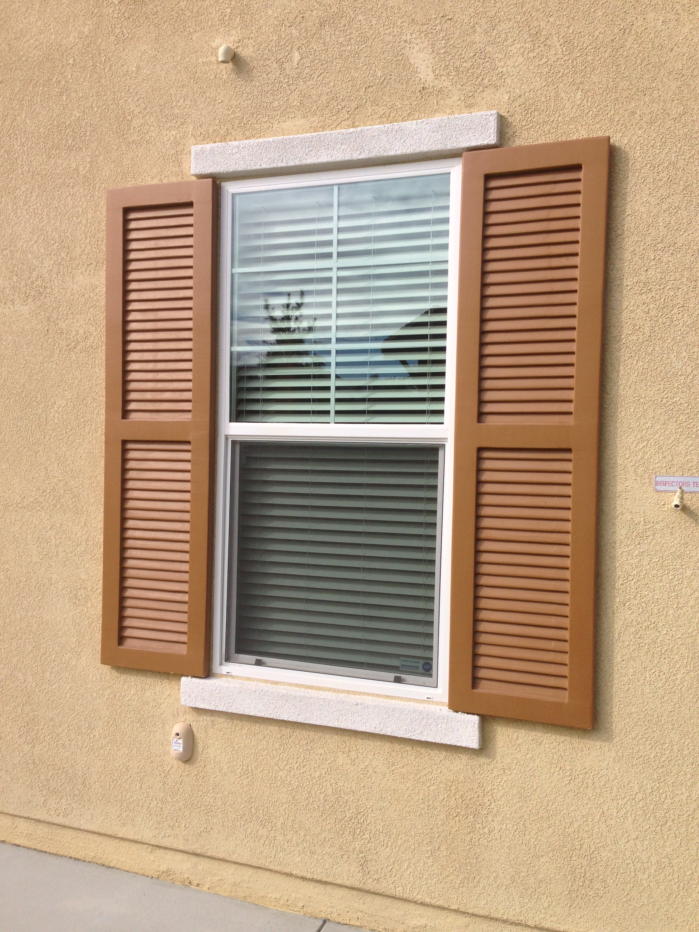 Foam Exterior Shutters | Orange County Home Improvement Products