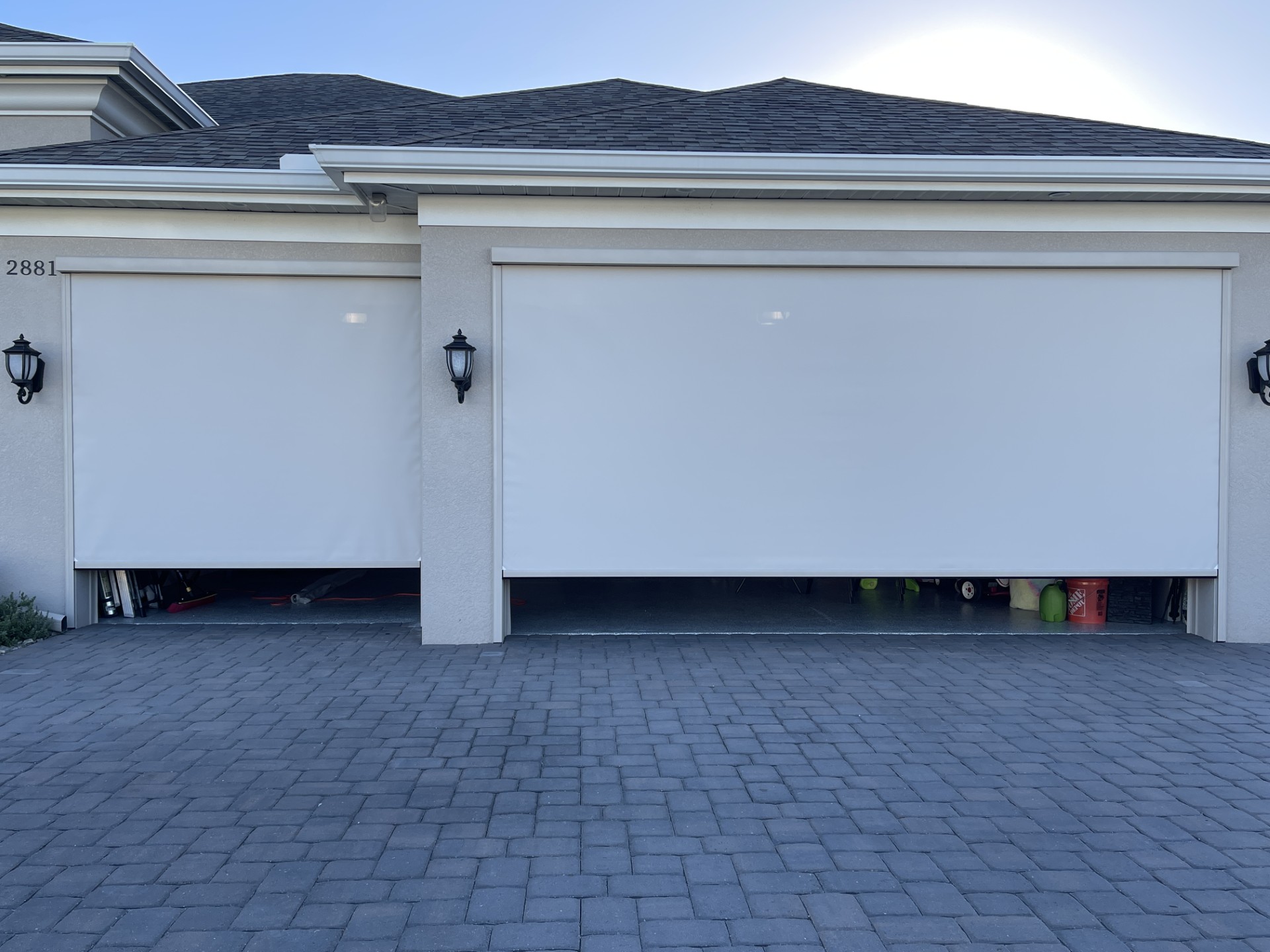 Garage Door Motorized Power Screens | Classic Improvement Products