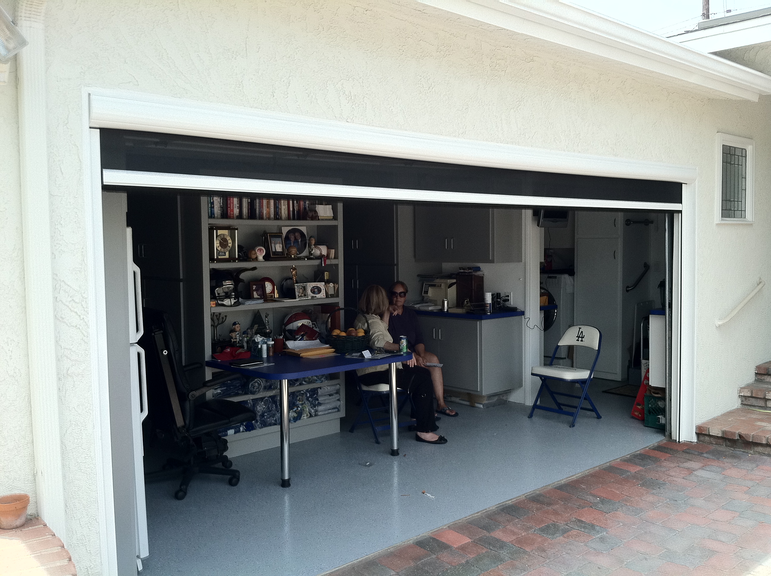 Garage Door Motorized Power Screens | Classic Improvement Products