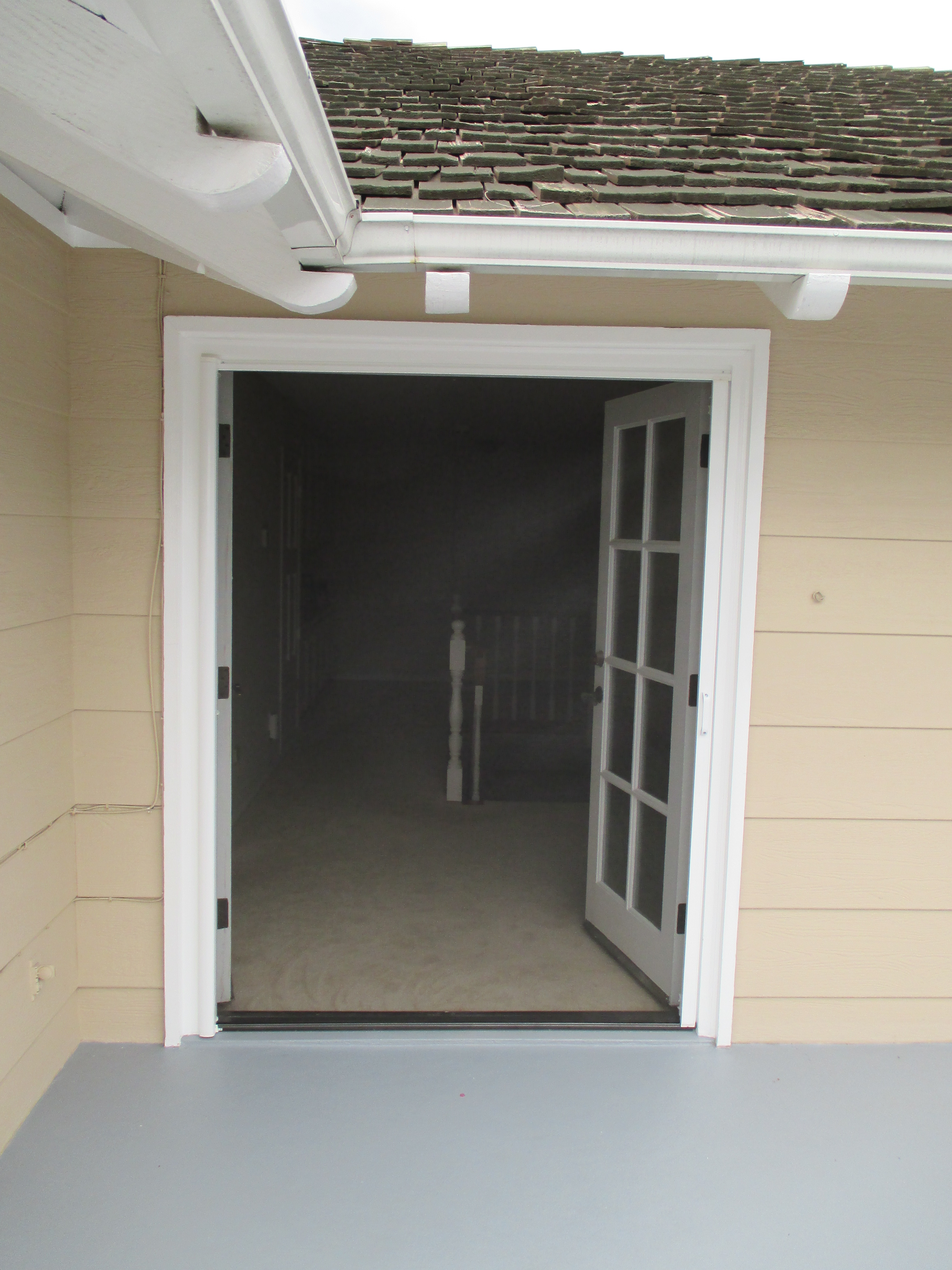 Single Over Double Door Retractable Screen Doors | Orange County Home ...