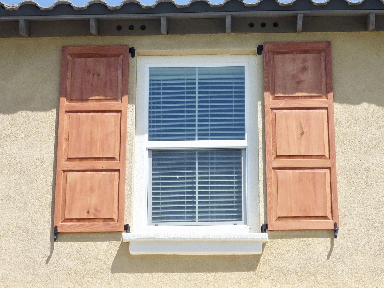 Wood Exterior Shutters | Orange County Home Improvement Products